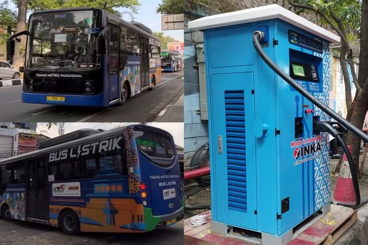 Hampir 6 Bulan Absen, Bus Listrik Trans Metro Pasundan Kembali ...